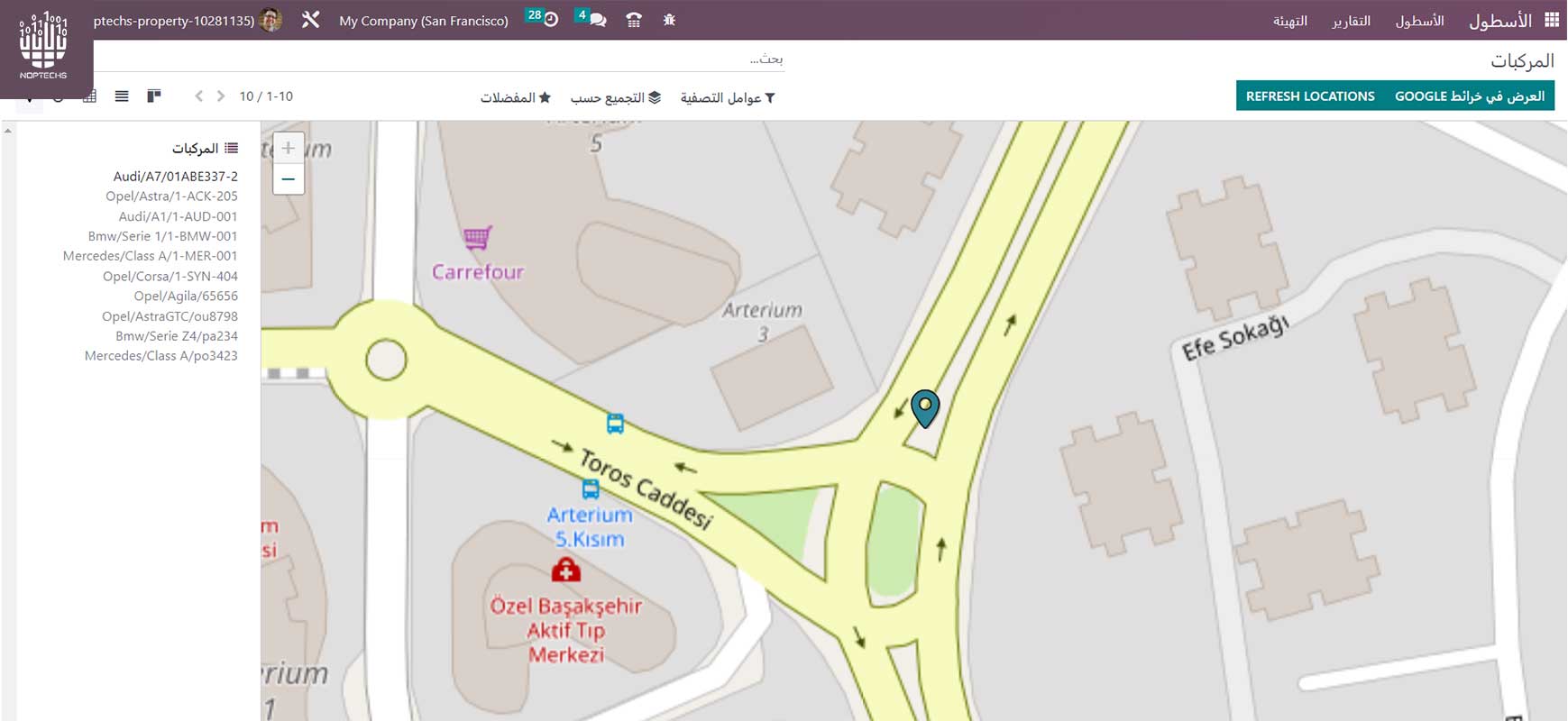 Fleet rental management & Car rental system | Noptechs